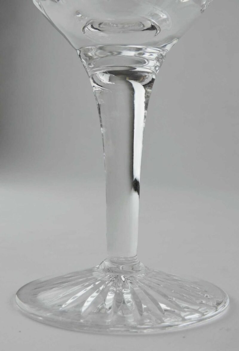 Large Wine Glass "Glencoe Pattern" Signed Stuart Crystal