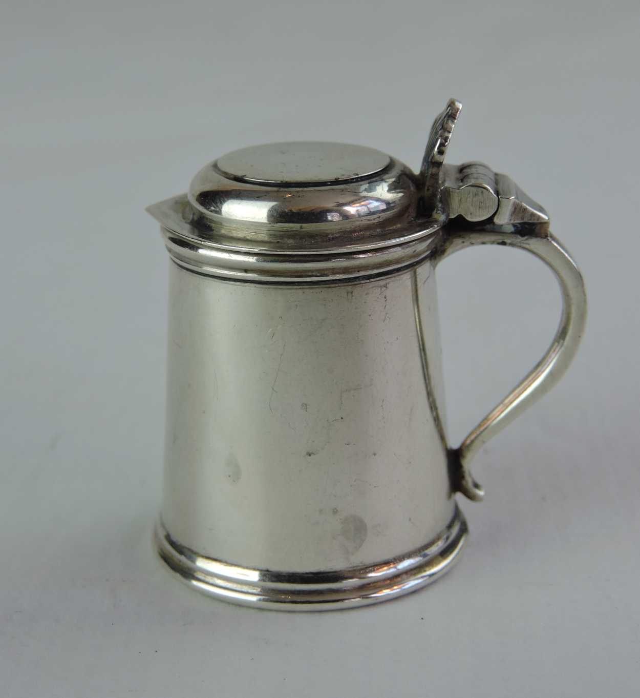 Miniature Sterling Silver Tankard. Barker Brothers Ltd. Birmingham ...