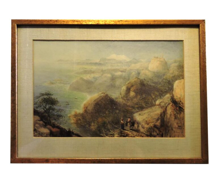 Watercolour & Pencil - Scene "VEZA, Croatia" - Thomas Williams (active ...