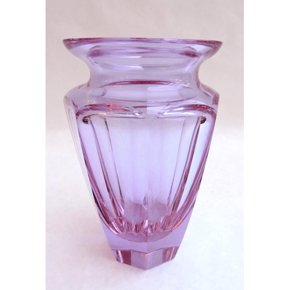 Moser Crystal Alexandrite Vase.