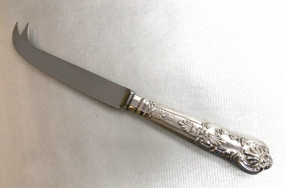 Sterling Silver Sheffield England Hallmarked Cheese Knife "Kings ...