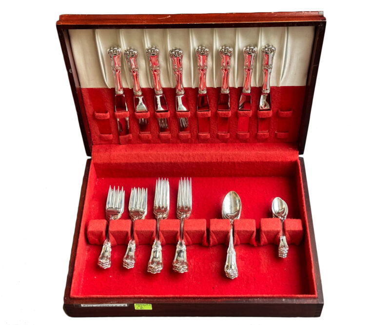 Sterling Silver Flatware Sets Toronto Birks Sterling, Wallace ...