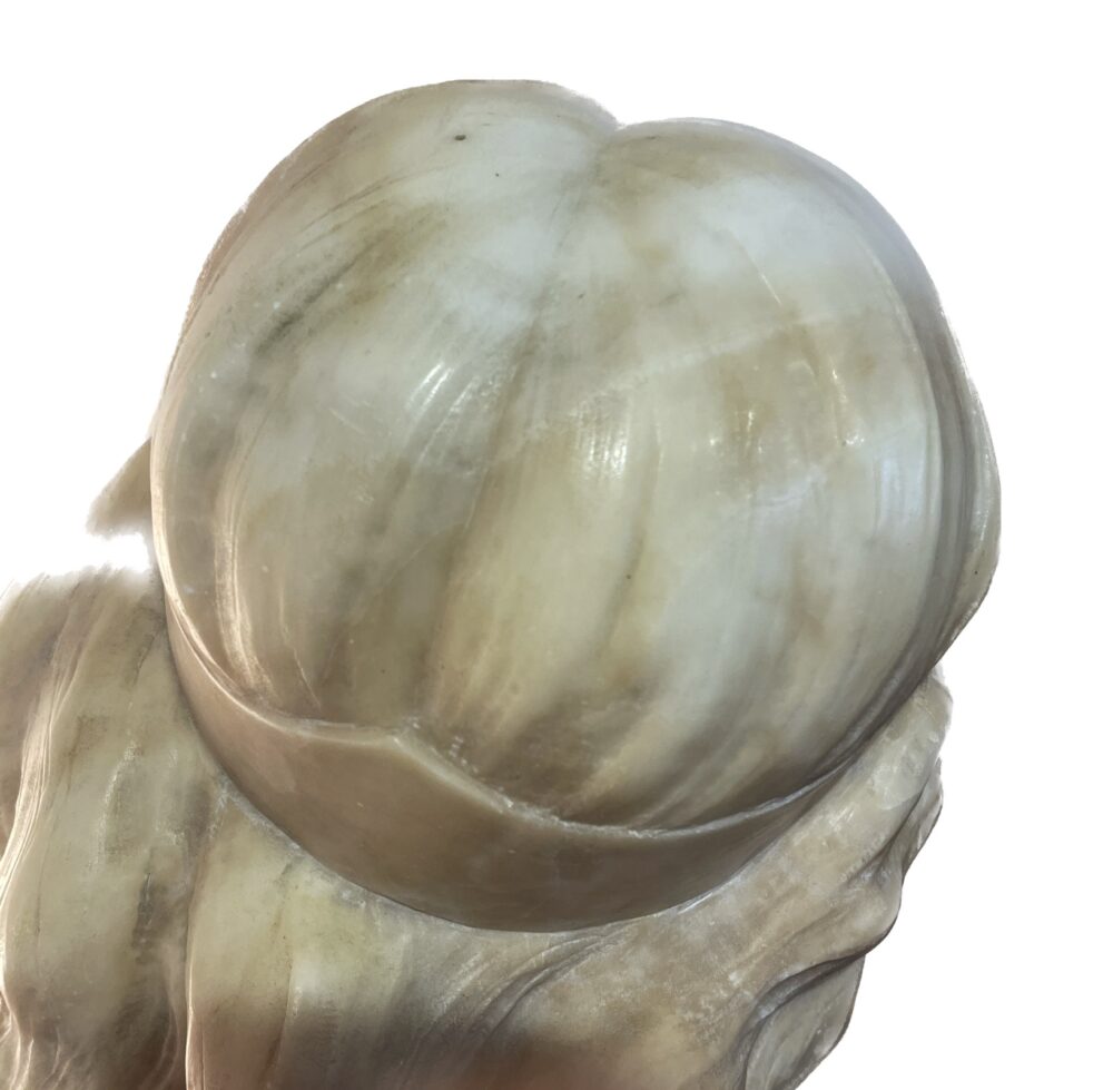 Large French 19th Century Marble Bust of a Woman - From Sorbonne ...