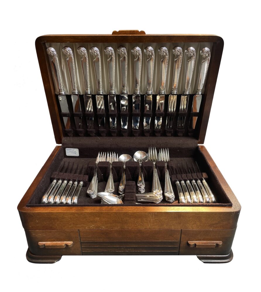 Sterling Silver Flatware Sets Toronto Birks Sterling, Wallace ...