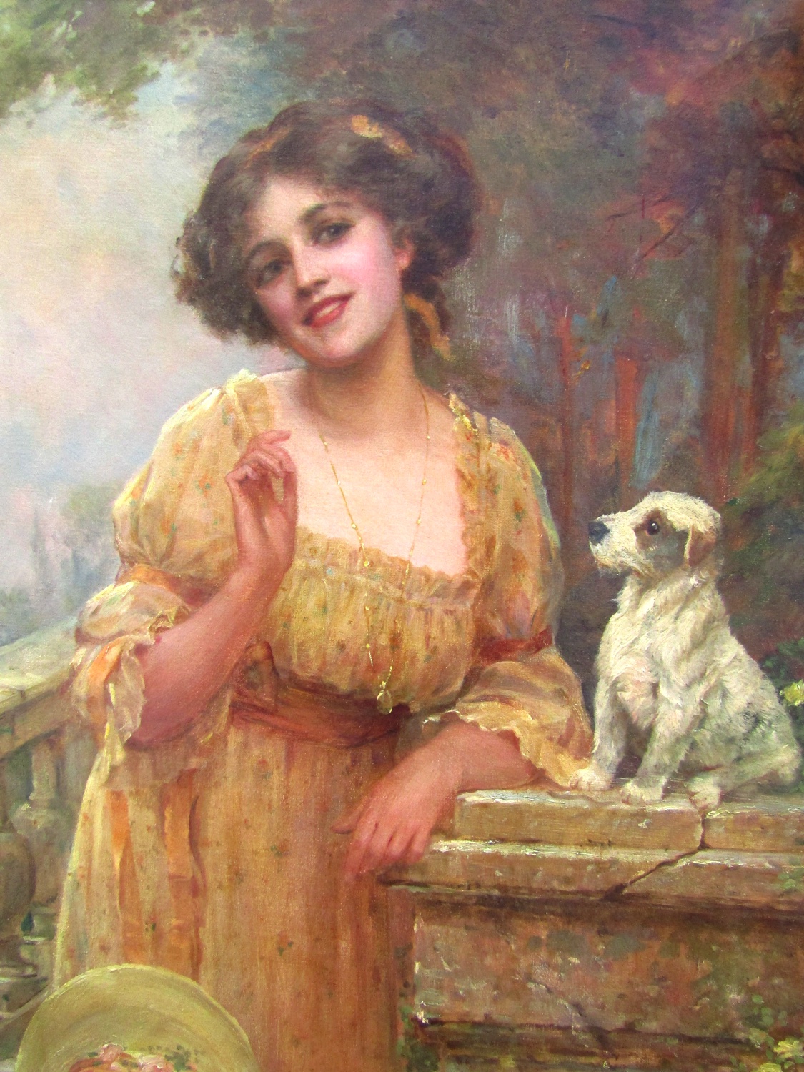 Large Oil Painting on Canvas - George Sheridan Knowles (British 1863 ...