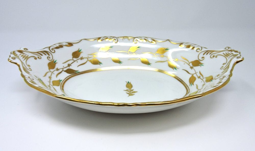 Royal Chelsea English Bone China Oval Vegetable Bowl with Two Handles ...