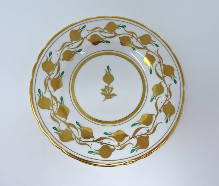Royal Chelsea English Bone China 6 1/2 inch Dessert Plate - "Golden ...