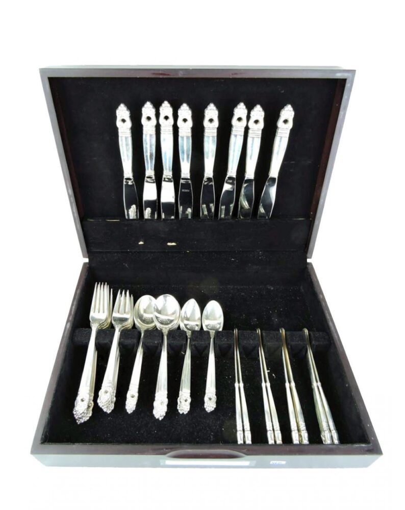 Sterling Silver Flatware Sets Toronto Birks Sterling, Wallace ...