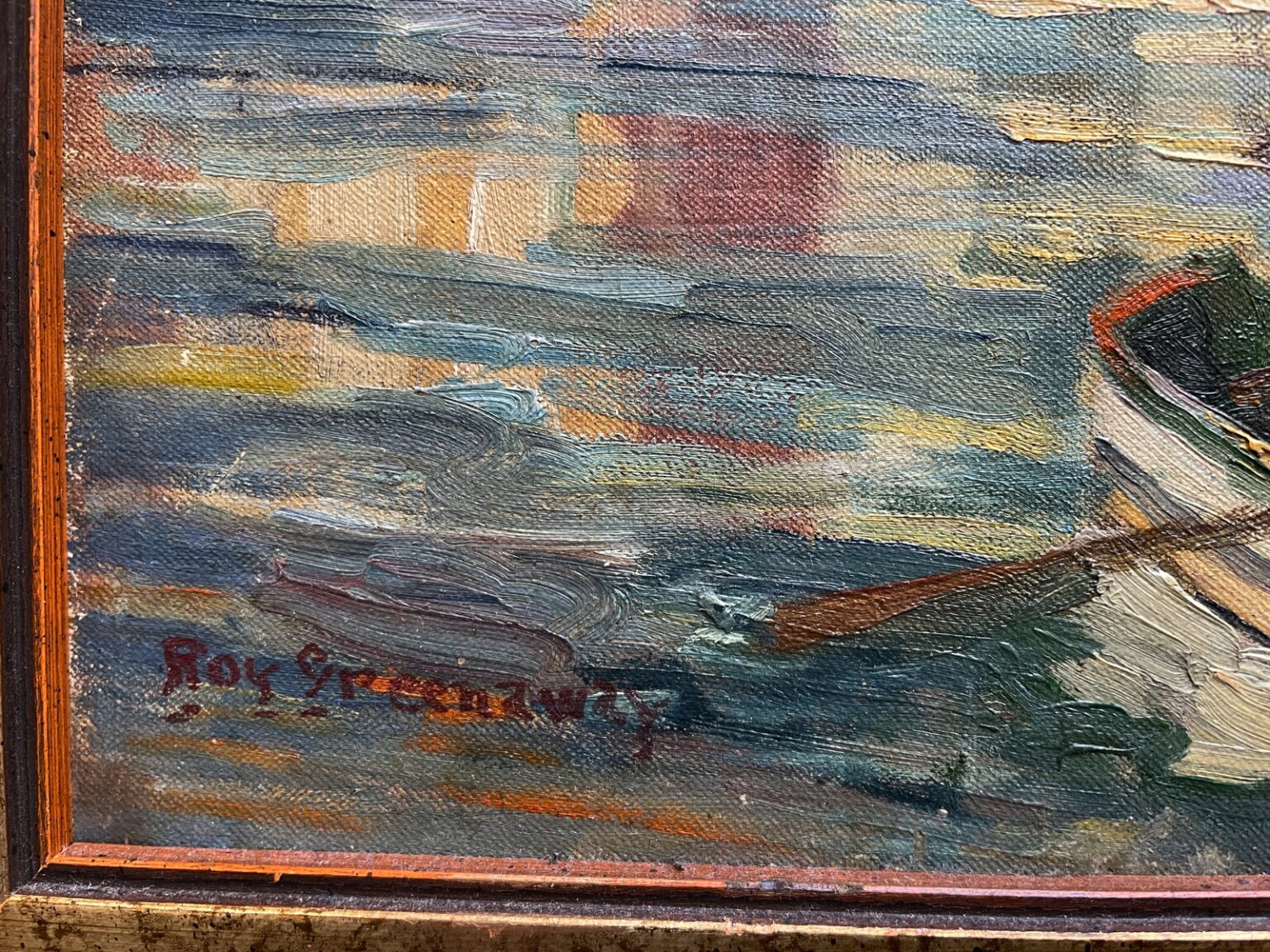 Canadian Oil Painting on Board - Roy Greenway (1891-1972)