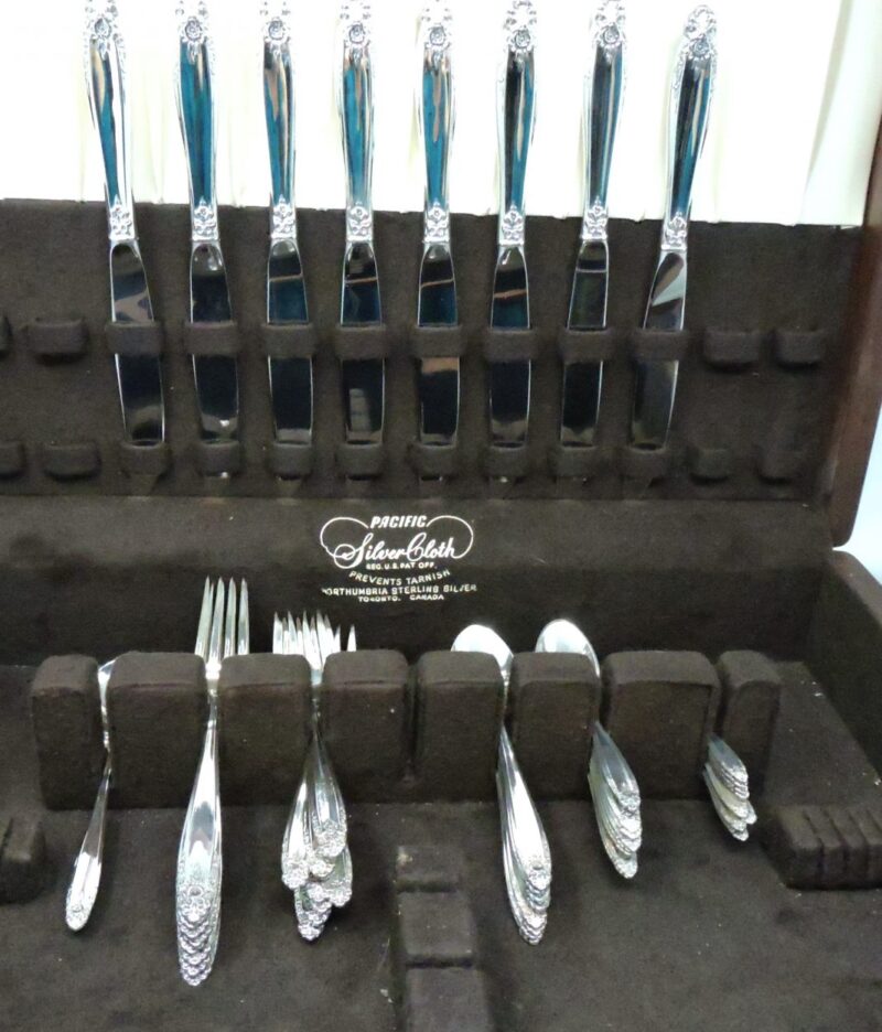 Sterling Silver Flatware Sets Toronto Birks Sterling, Wallace ...
