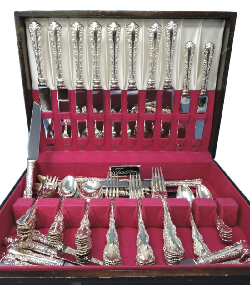 Sterling Silver Flatware Sets Toronto Birks Sterling, Wallace ...