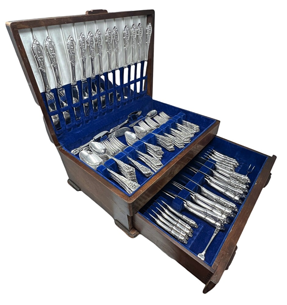 Sterling Silver Flatware Sets Toronto Birks Sterling, Wallace ...